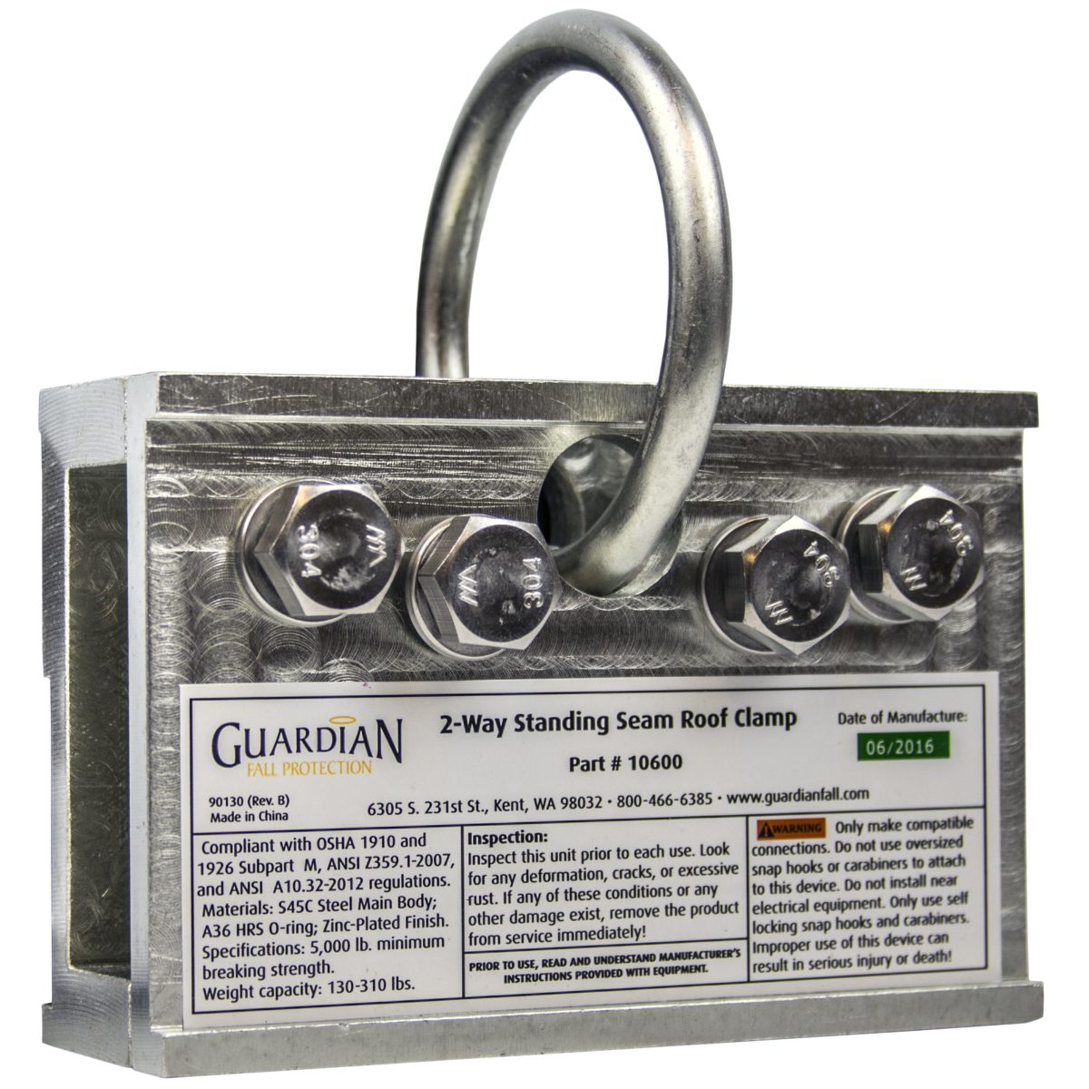 Lifeline Anchors - Commercial Roofing Specialties