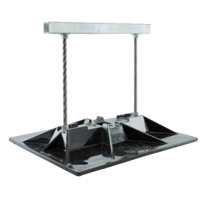 Miro 20-Base Strut-18 Strut Style Pipe Support